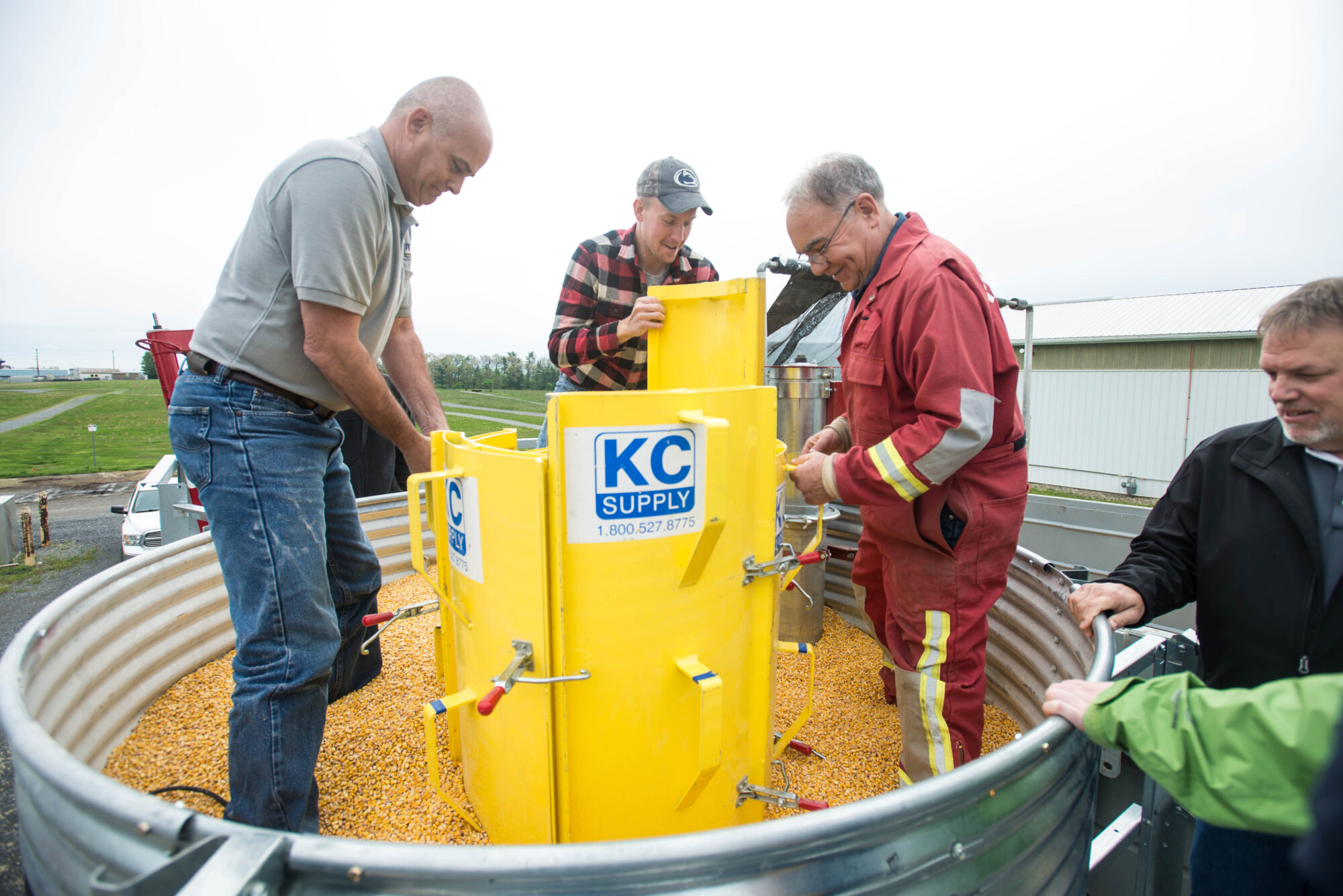 Grain entrapment simulator aimed at saving farmer’s lives - Sudenga ...