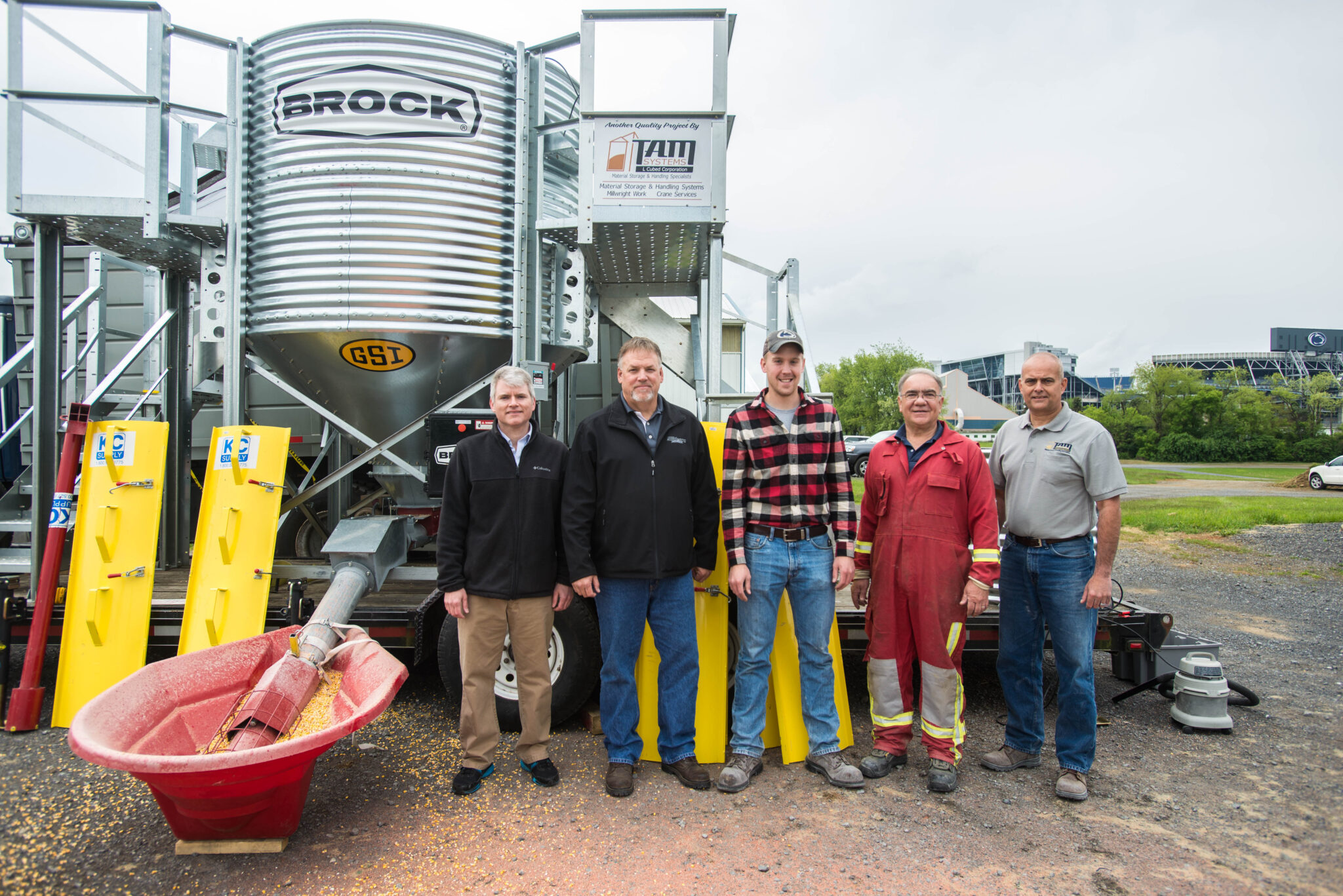 Grain entrapment simulator aimed at saving farmer’s lives - Sudenga ...